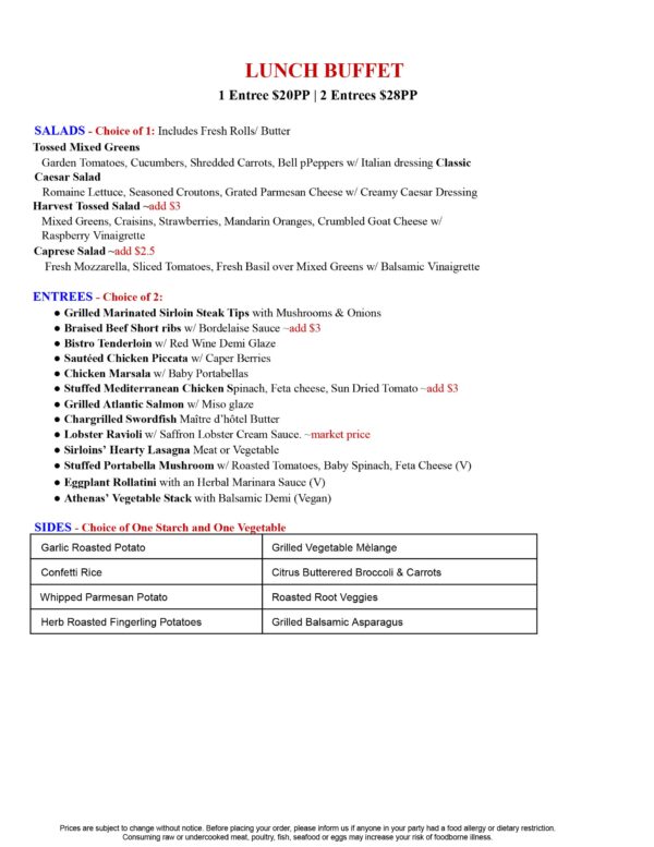 Sirloin Catering | New England's Premiere Catering Company